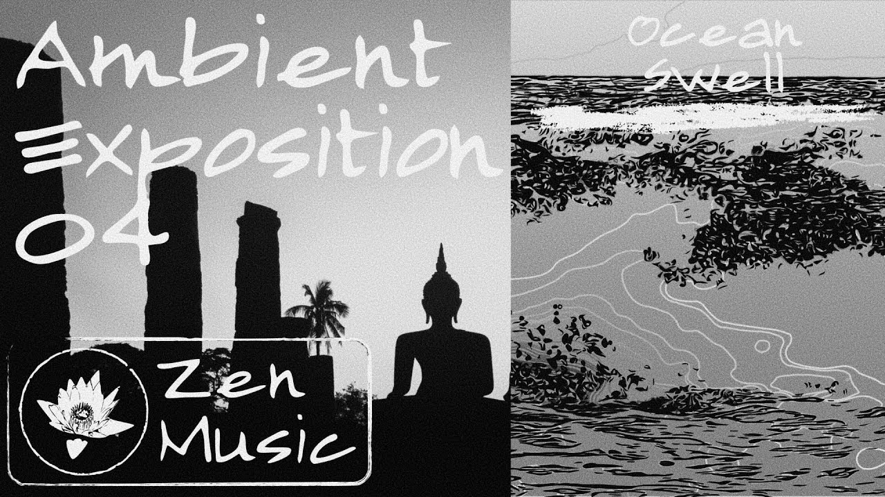 Ambient Exposition 04 | Ocean Swell | Black Screen | Ambient music with ...