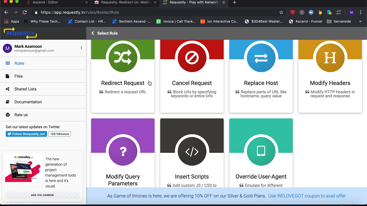 How to use Requestly - YouTube