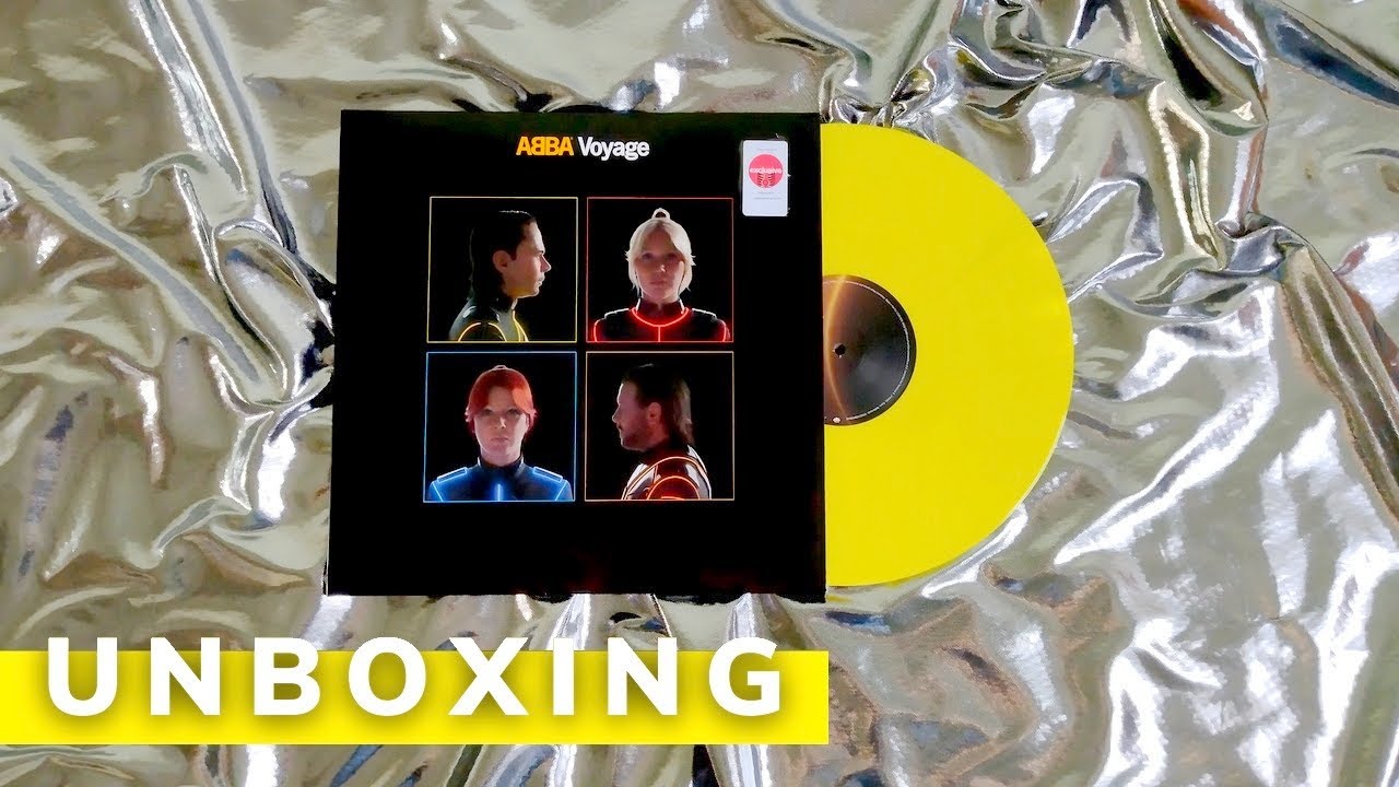 ABBA - Voyage (Yellow Vinyl) Target Alternative Artwork | UNBOXING ...