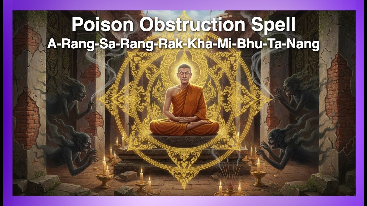 Arahant's Shield Protection Spell Against "Poison Mouth" Curses and ...