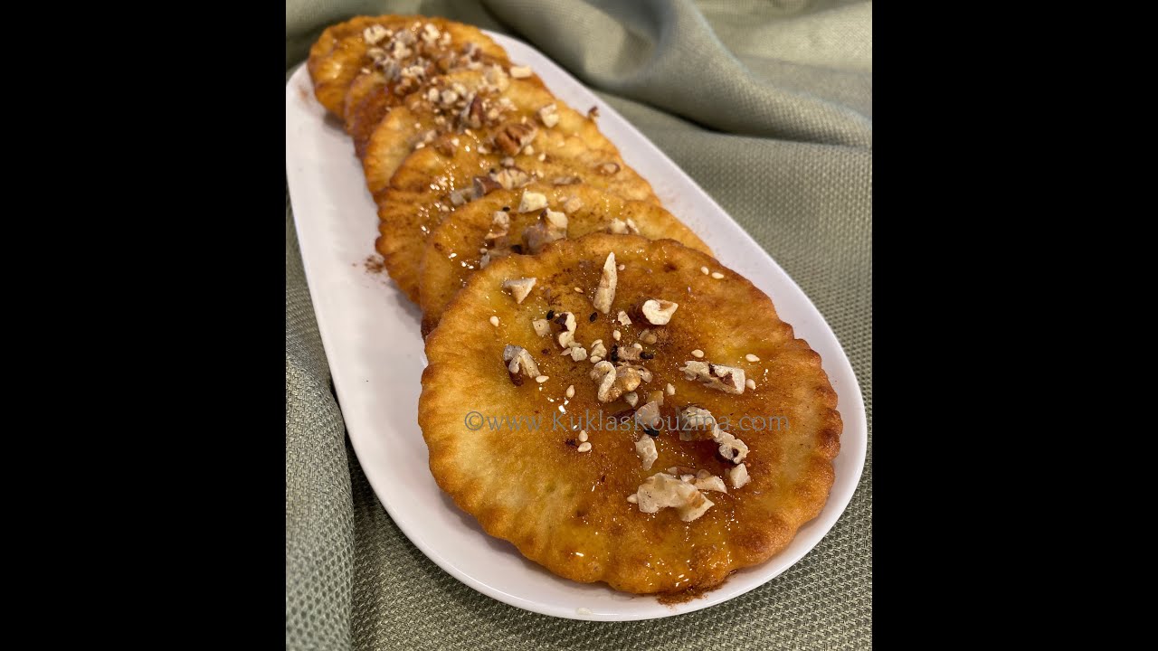 Tiganites (Greek Pancakes) - YouTube