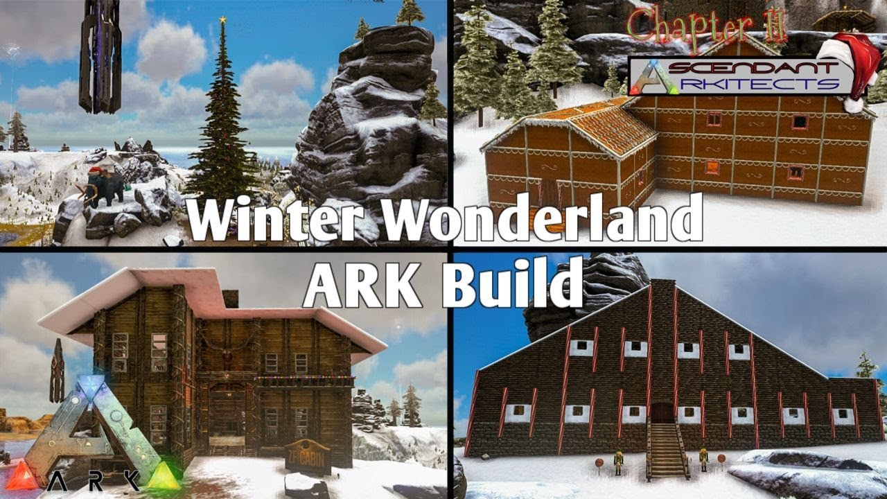 Christmas Arkitecture: WINTER WONDERLAND! - ARK BUILD - YouTube