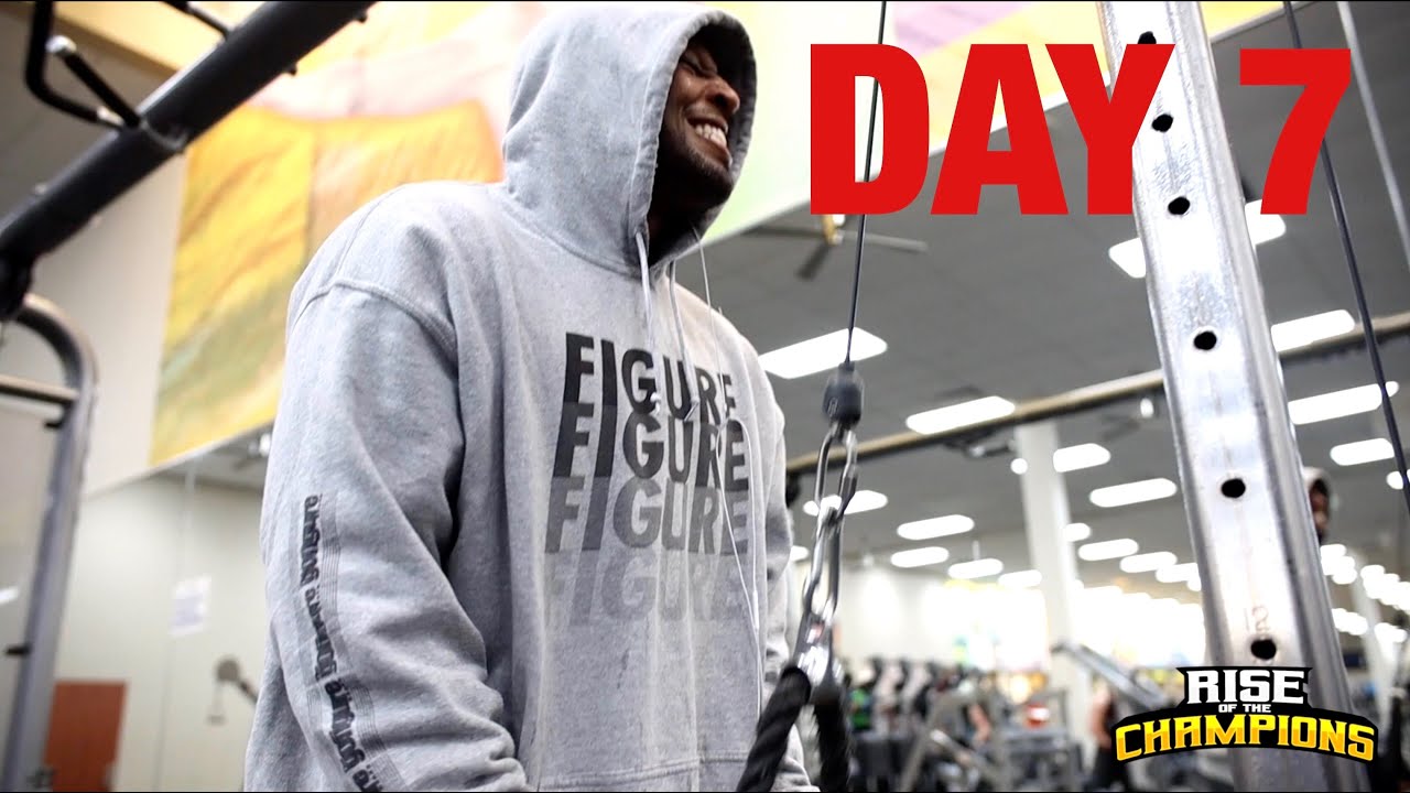 DAY 7 Rise of the Champions "Gun Show" Biceps and Triceps - YouTube