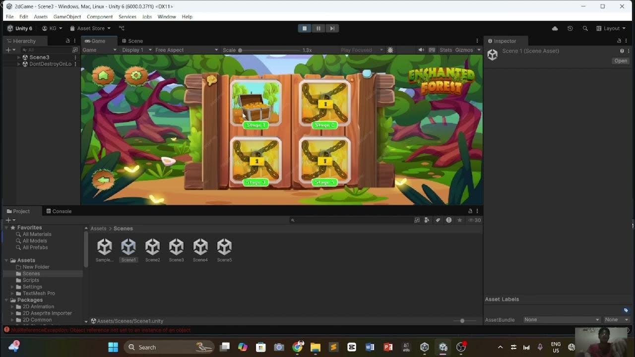 Laboratory Exercise3: Game Development using Unity - YouTube