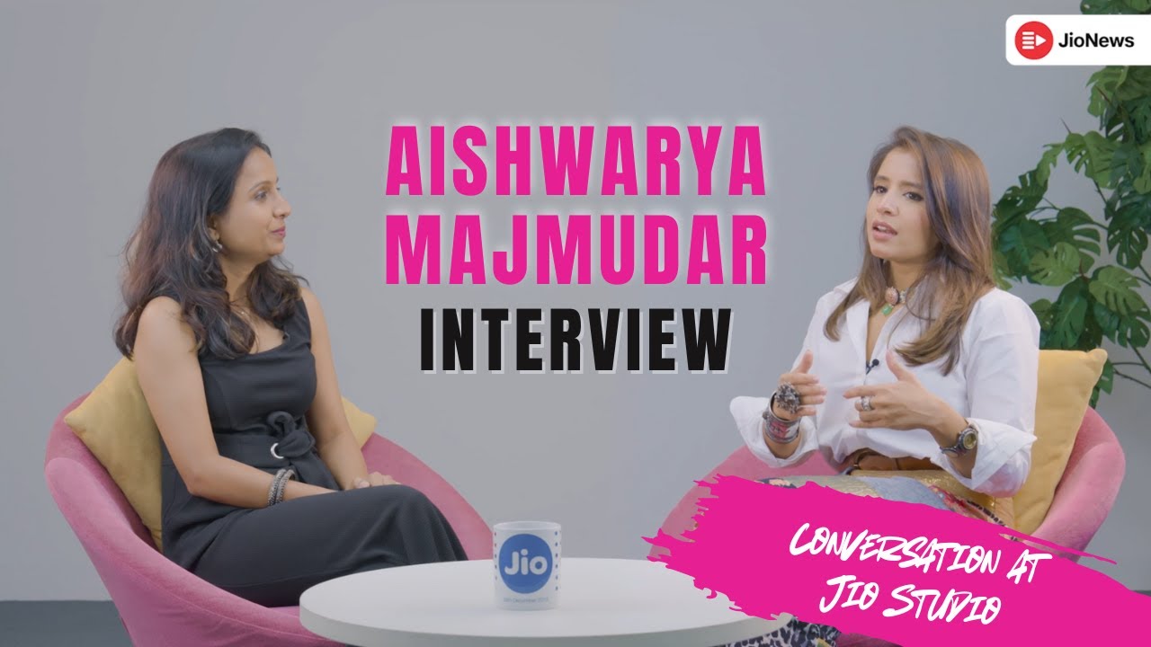 Exclusive: Aishwarya Majmudar Interview | In Conversation at Jio Studio ...