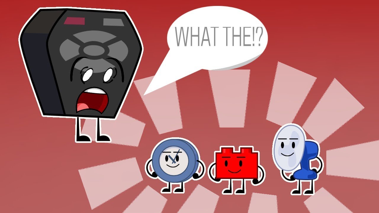 BFDI Shorts 4: Clock, Fanny, and Lego Brick Steals Remotes Arms (my ...