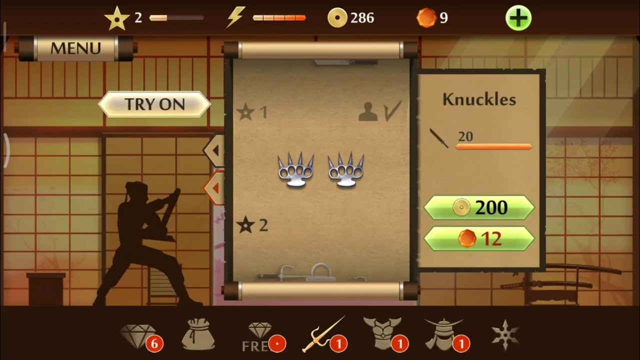 I Bought A New Knuckles | In Shadow Fight 2 | | Day 23/75 | #gaming ...