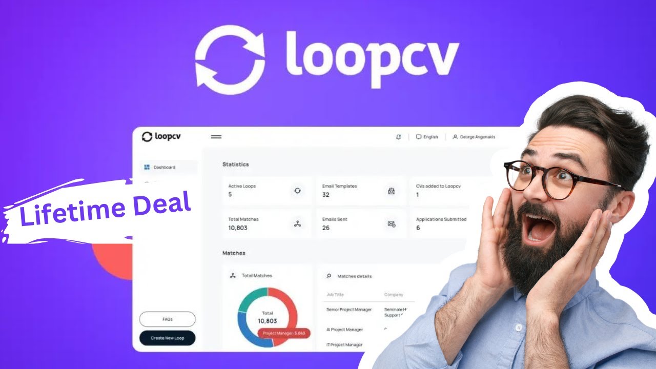LoopCV Lifetime Deal: Automates Job Applications, Matches Opportunities ...