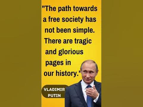 Vladimir Putin Quotes #shorts - YouTube