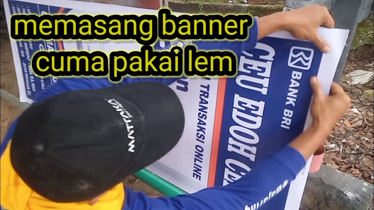 🔵 MEMASANG BANNER RANGKA HOLLOW - YouTube