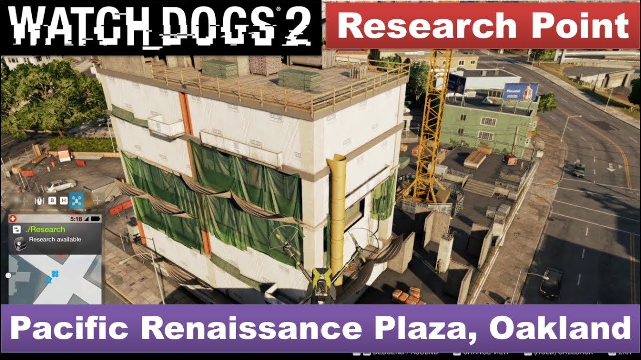 Watch Dogs 2 - Research Point / near Pacific Renaissance Plaza, Oakland ...