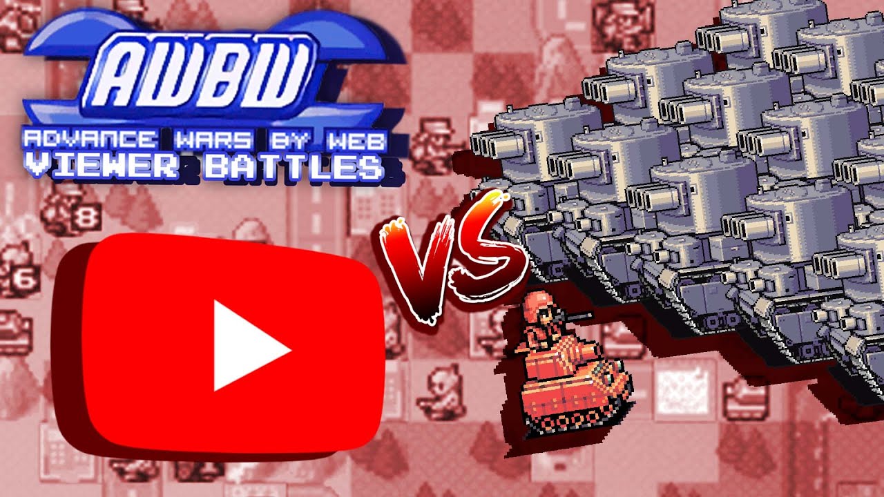Advance Wars By Web Stream: Megatank Battle Royale Edition - YouTube