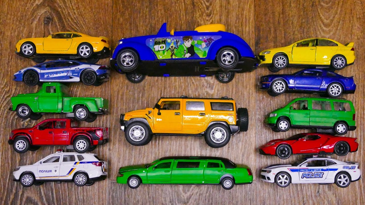 Koleski Realistic diecast model cars Plastic Cabrio collection - YouTube