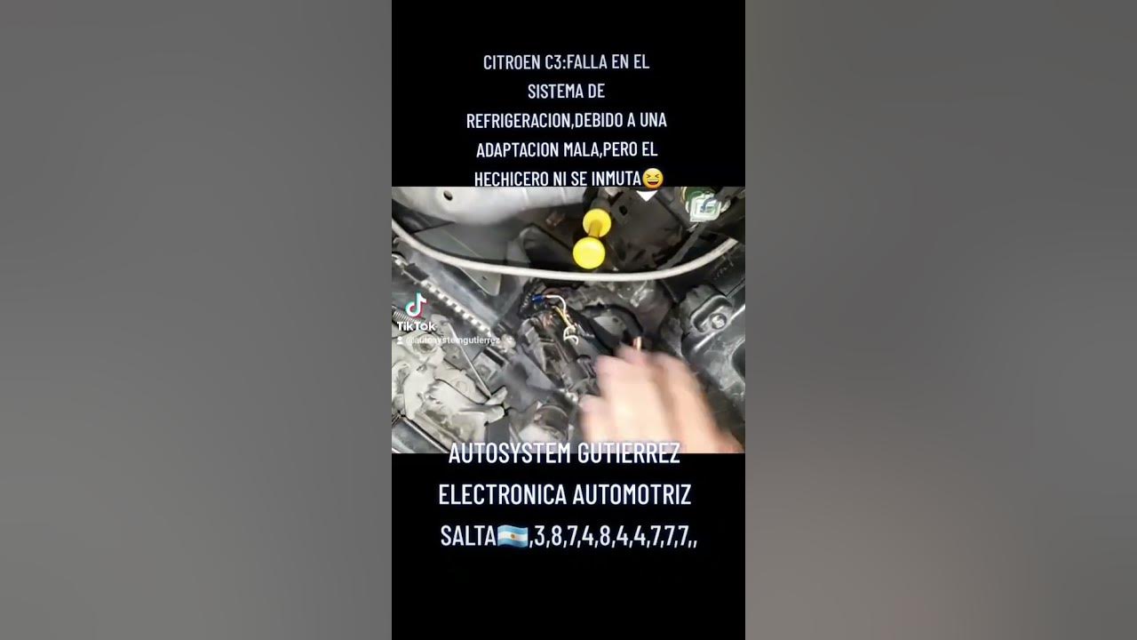 CITROEN C3,FALLA EN EL SISTEMA DE REFRIGERACION DEBIDO A UNA ADAPTACION ...
