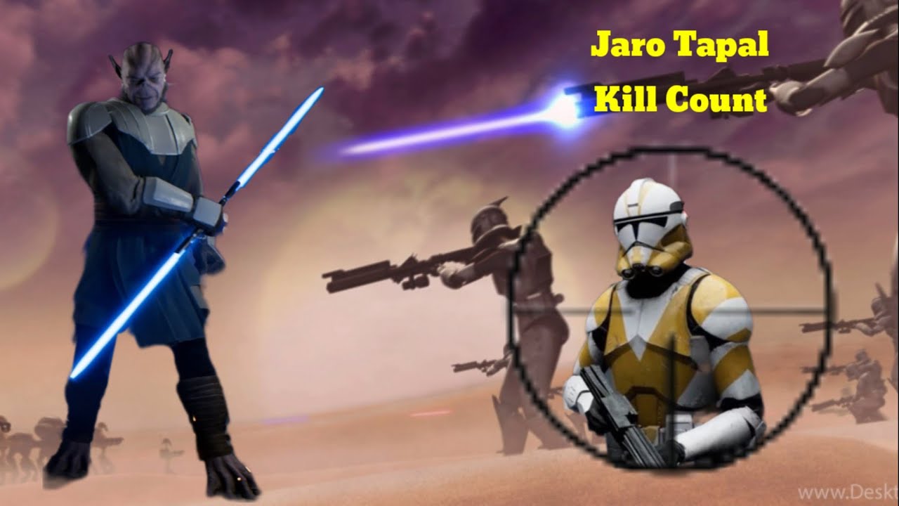 Star Wars Jaro Tapal Kill Count - YouTube