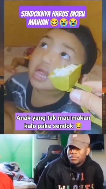 Bocah tak makan kalo pake Sendok 😂 Funny shorts #lucu #memes #trending #shortskomedi #shorts # ...
