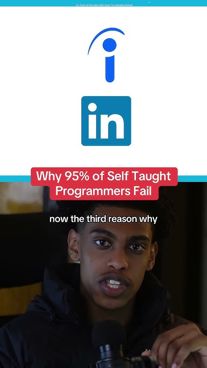 Why 95% of Self Taught Programmers Fail - YouTube