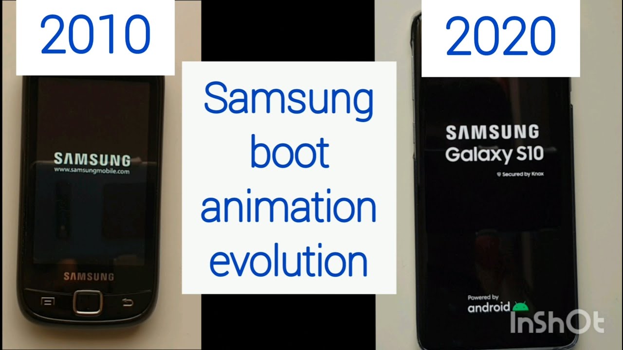 Samsung boot animation evolution (2010-2020) - YouTube