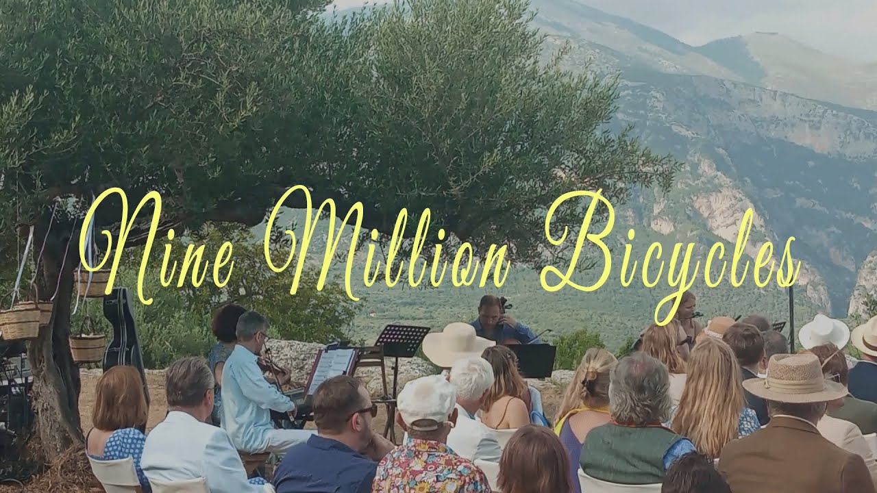 Nine Million Bicycles | Kalamata Piano Trio - YouTube