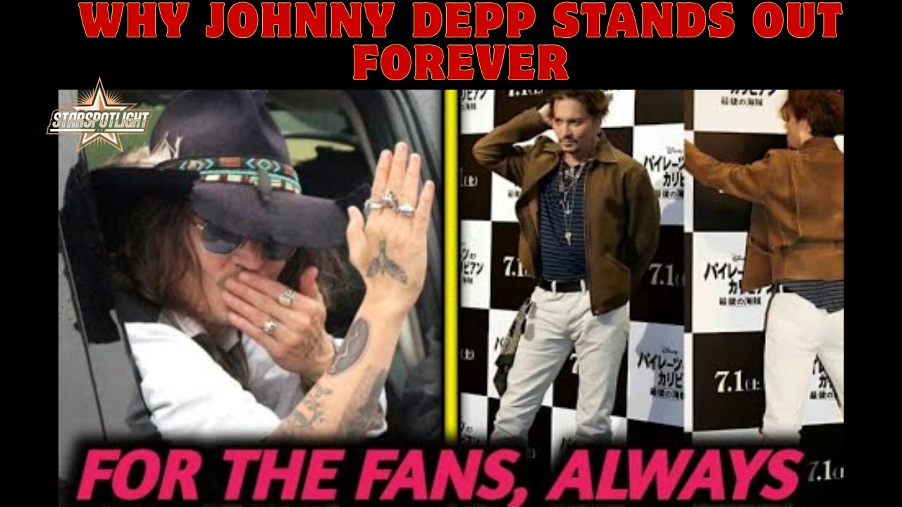 Johnny Depp’s Secret Formula: Bold, Gentle & Unforgettable - YouTube