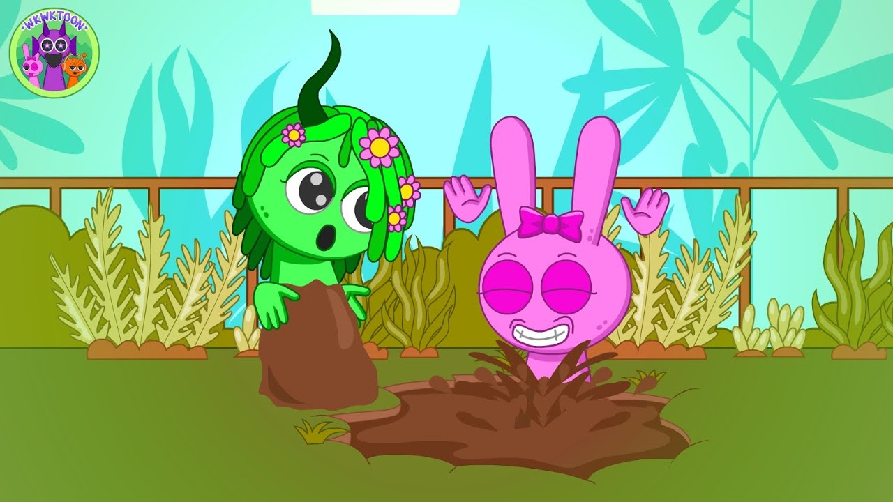Pinky and Vinaria Playing in the Mud - #meme#animationmeme # ...