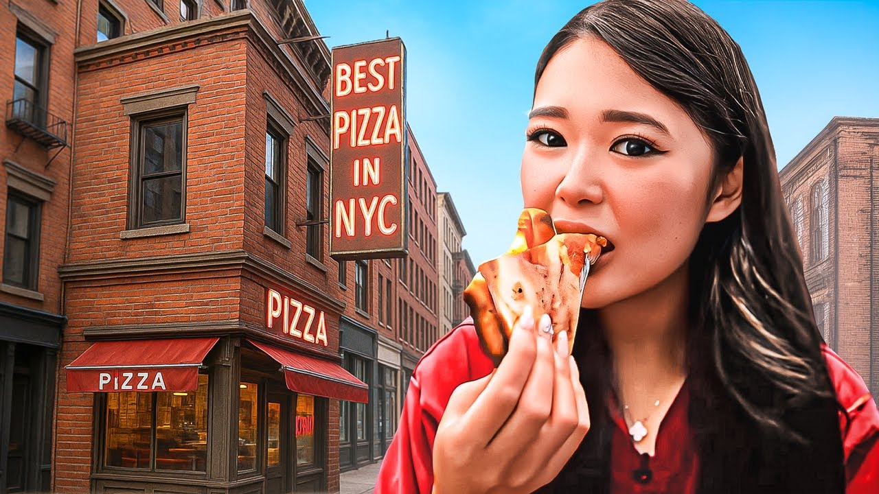 Extra Emily Tries The Best Pizza in NYC - YouTube