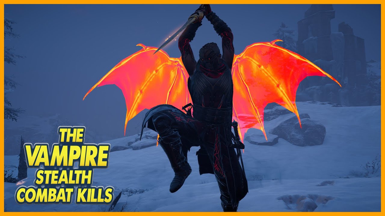 Assassin's Creed Valhalla The Vampire [ Night Rogue ] Stealth Combat ...