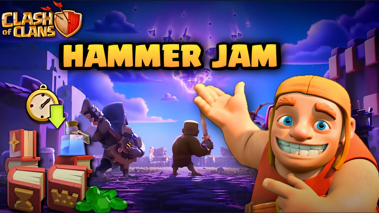 Massive Hints About Hammer Jam & Town Hall 18 Release Date! (Clash of ...