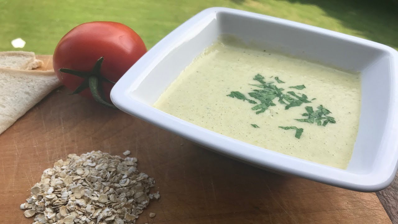 Creamy oats soup with vegetables - Ramadan soup recipe - YouTube