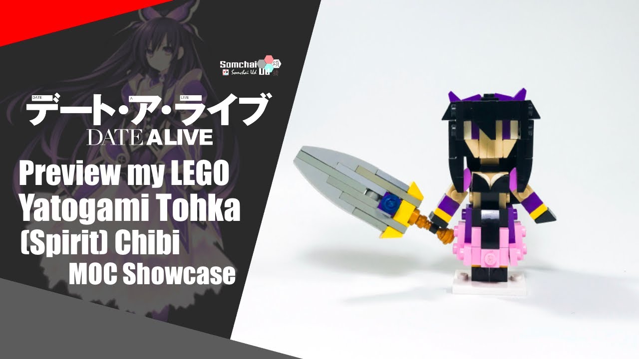 Preview my LEGO Date A Live Yatogami Tohka (Spirit) Chibi | Somchai Ud ...
