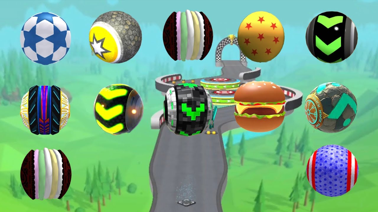 Going Balls VS Rollance Balls VS Rolling Ball Games New Race 148 ...