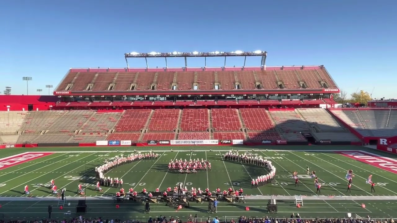 Rutgers Marching Band Exhibition BOA Regionals 10/29/22 - YouTube