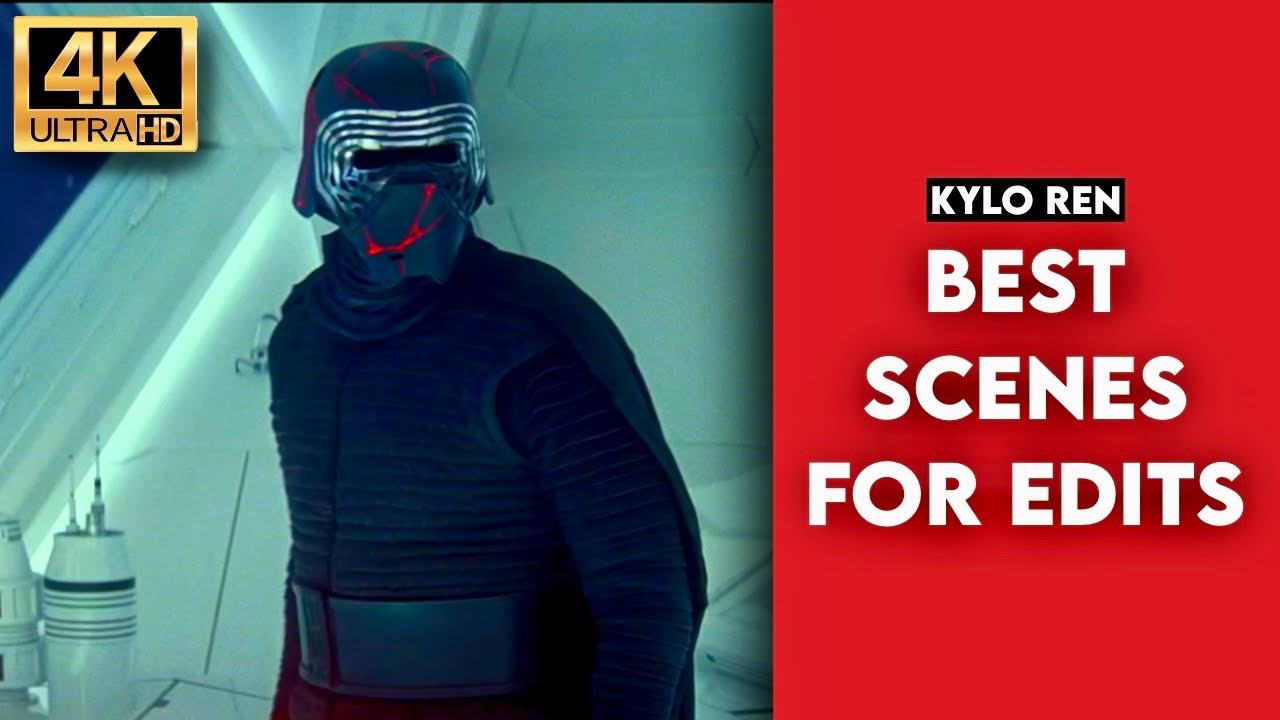 Kylo Ren/Ben Solo 4K Scene Pack | Best Scenes for Edits - YouTube