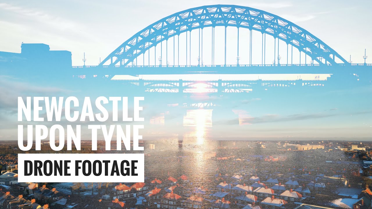 Newcastle upon tyne Aerial view HD Drone Footage... - YouTube