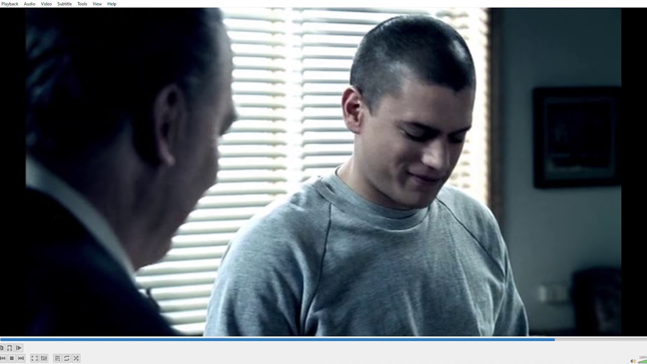 prison break warden pope goes ballistic. - YouTube