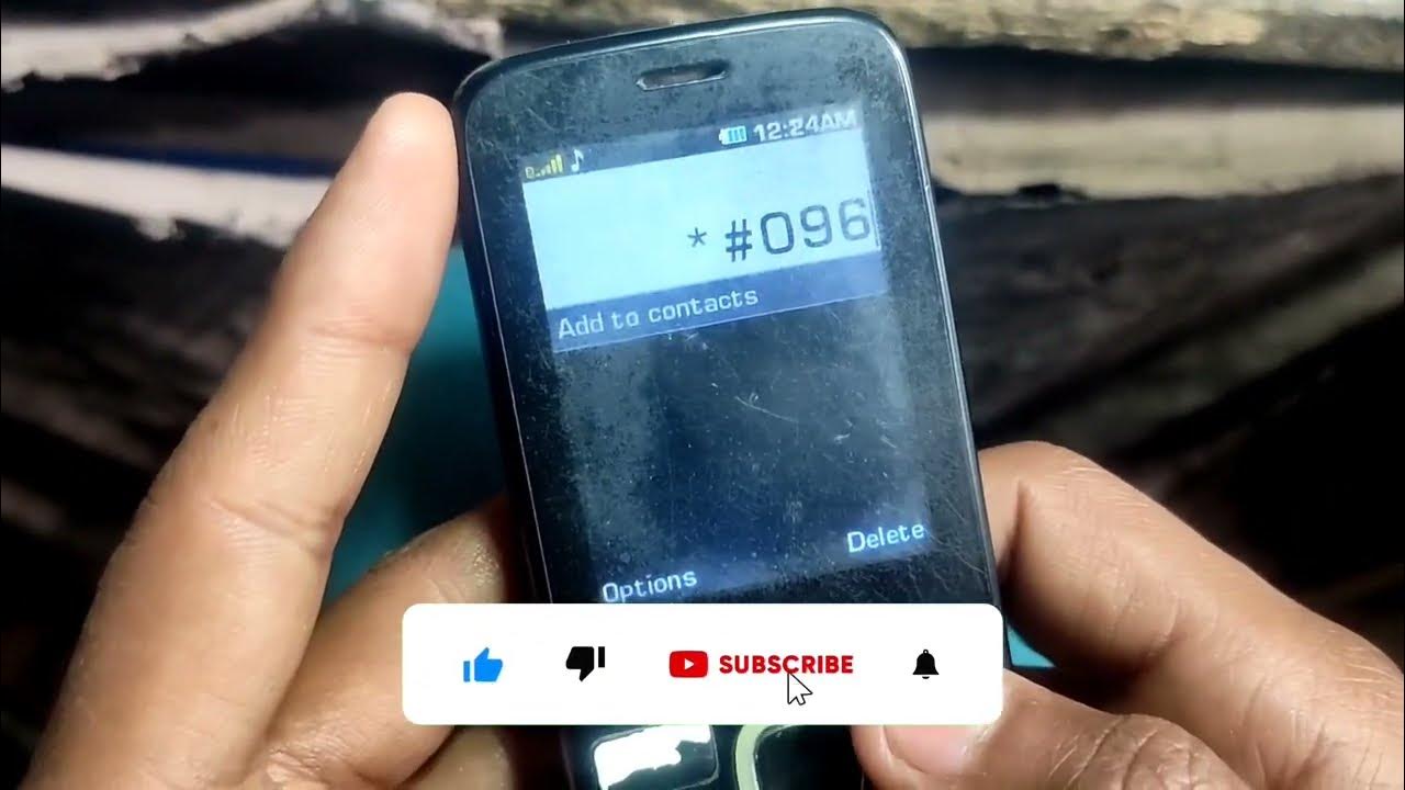 QMobile K100 IMEI registered - YouTube
