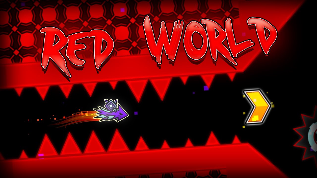 "Red World" 100% [Extreme Demon 10⭐] by saRy | Geometry Dash 2.2 - YouTube
