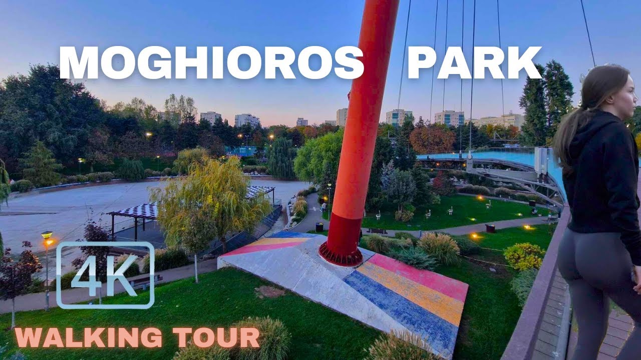 [4k] Walking Tour -The most beautiful park in Bucharest 🇷🇴 - YouTube