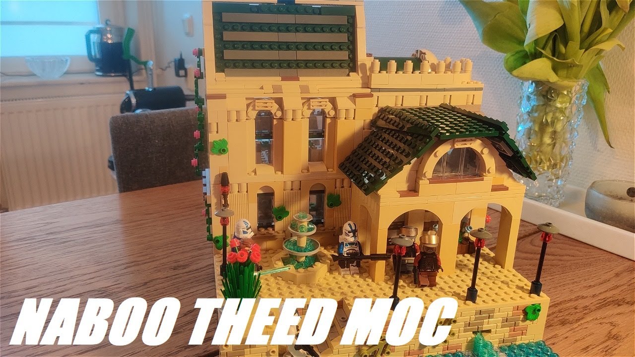 Naboo House with INTERIOR, Lego Star Wars MOC - YouTube