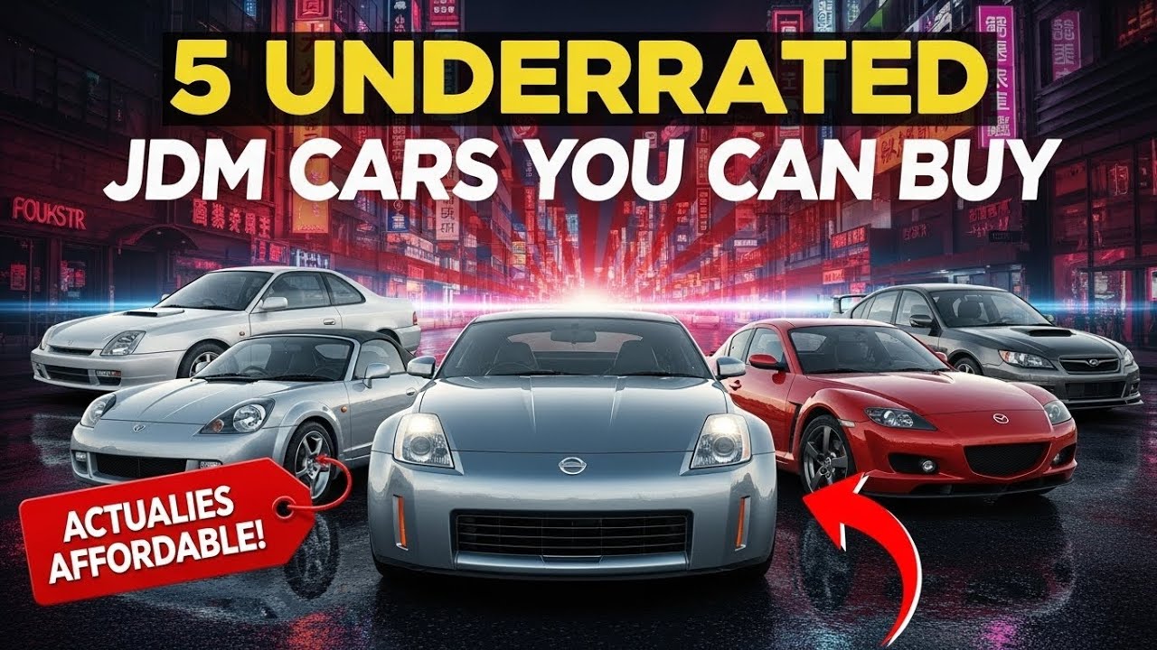 5 Underrated JDM Cars You Can Actually Buy (Hidden Gems) - YouTube