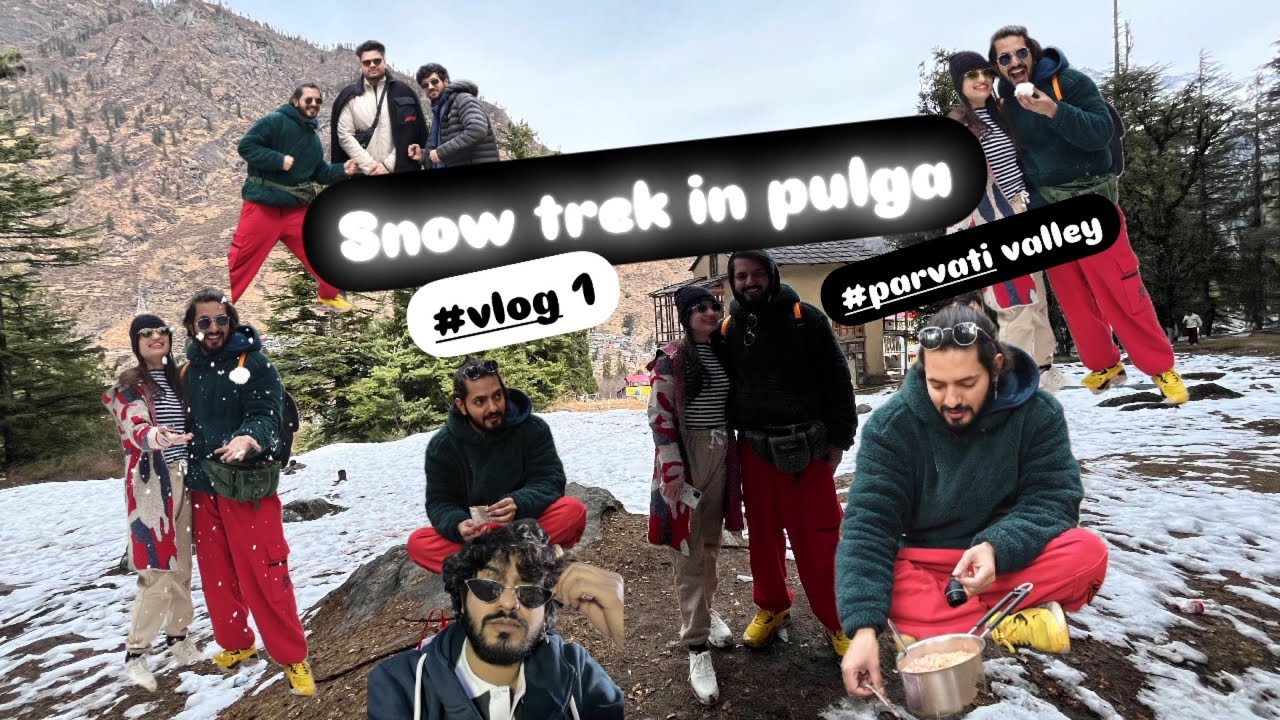 Pulga Village Trek Himachal Pradesh | First trip after marriage🥰| Kasol ...