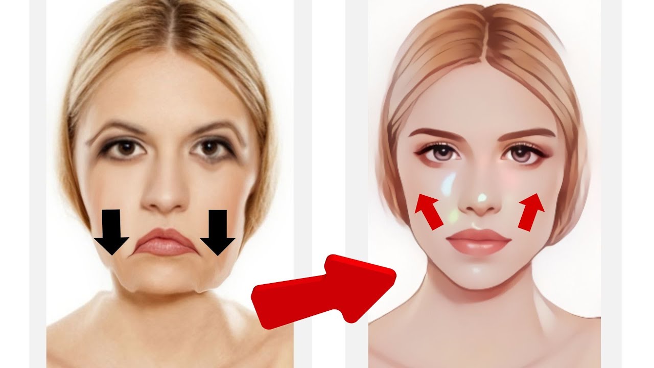 EFFECTIVE FACE LIFTING EXERCISES FOR SAGGING SKIN & SAGGY JOWLS !| GET ...