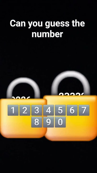 Can you guess the numbers - YouTube