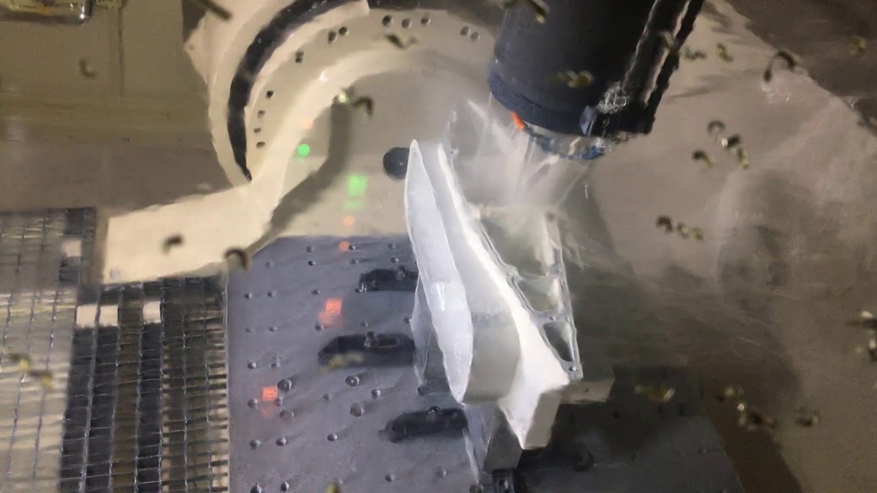 YASDA YBM 10T 100TT 5 Axis Machining Centers - YouTube