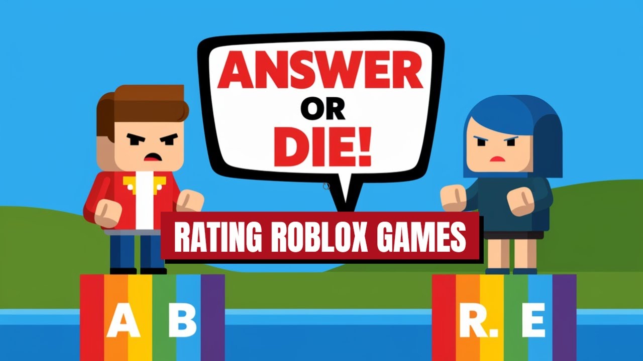 Answer Or Die - RATING RANDOM GAMES ON ROBLOX - YouTube