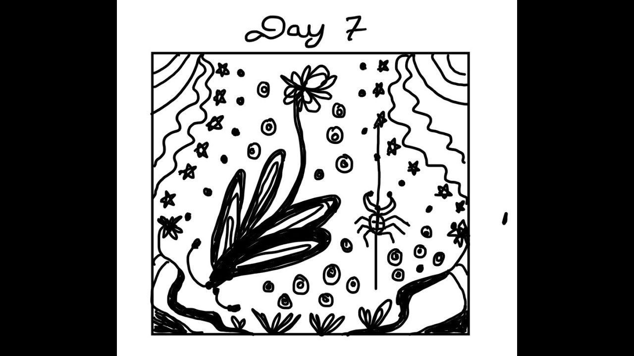 Day 7 : How to Draw Easy Line Doodles for Beginners | You Can’t Miss It ...