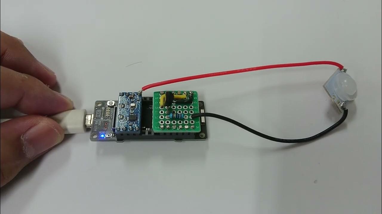 Landslide Warning System test - YouTube