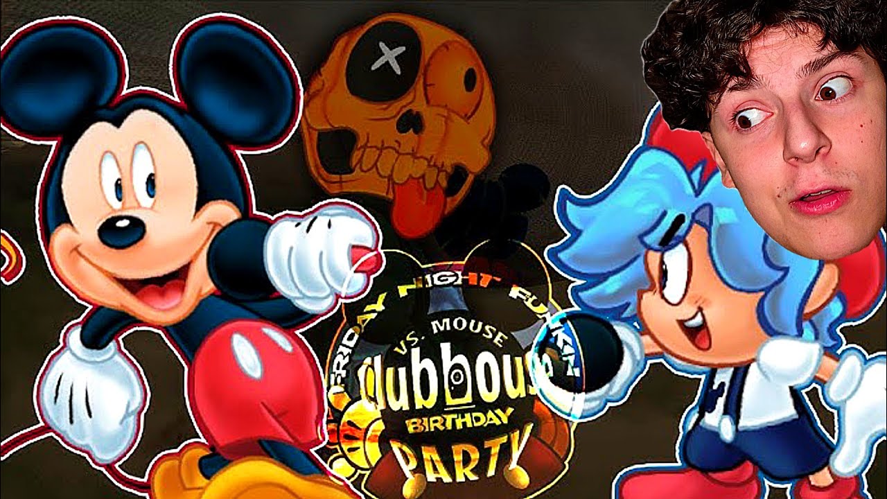 Friday Night Funkin' VS Mickey Mouse: Clubhouse Birthday Party (FNF Mod ...