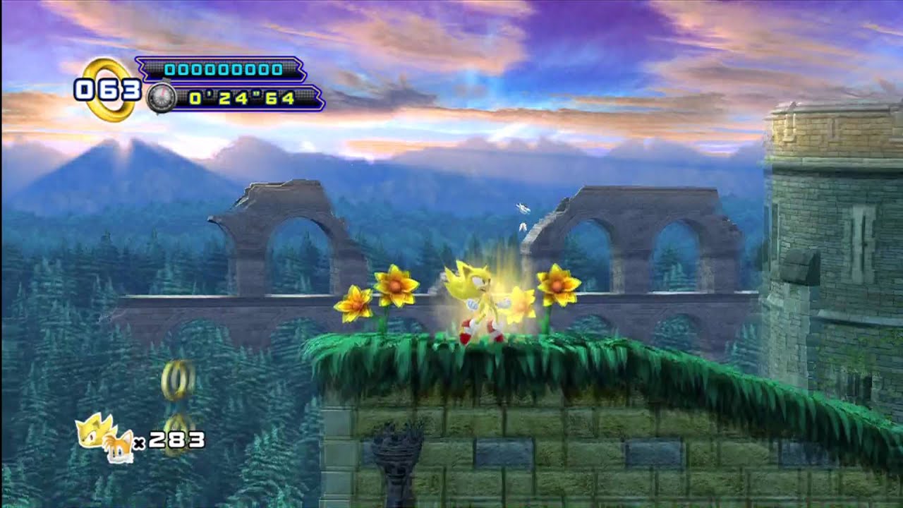 Sonic the Hedgehog 4 "Episode 2": Sylvania Castle Zone Act 1 (Super ...