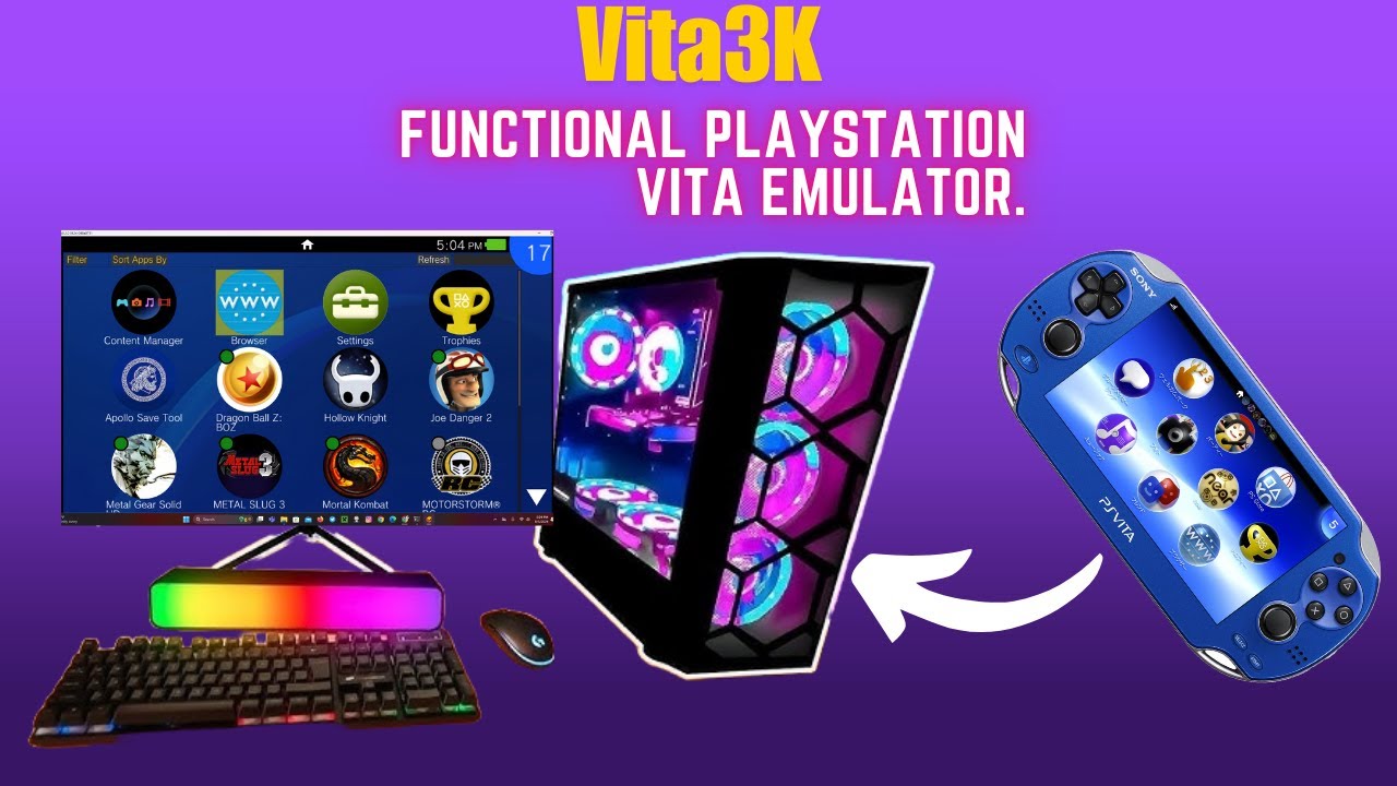 Vita3K functional PlayStation Vita emulator. - YouTube